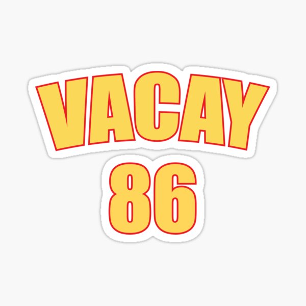 "Vacay 86 | Generic Logo" Sticker for Sale by JessicaAmber | Redbubble