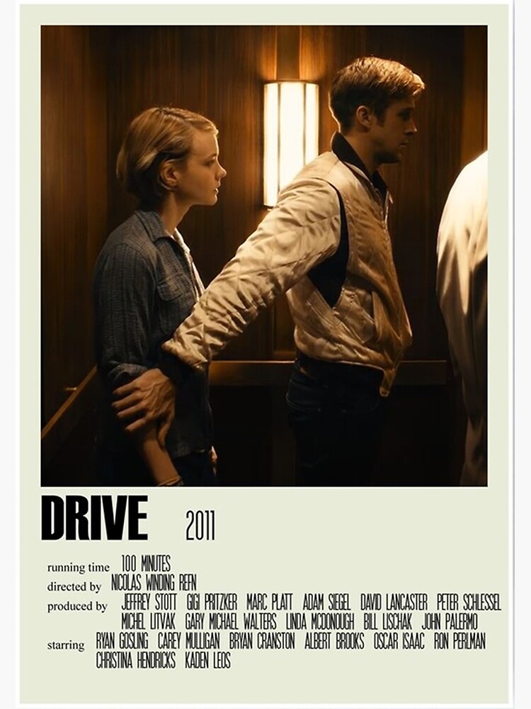 "Drive Alternative" Poster for Sale by denhamdavid | Redbubble