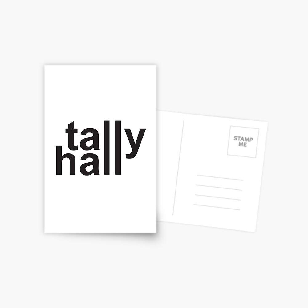 "Tally Hall logo" Sticker for Sale by LightsGirlXX | Redbubble