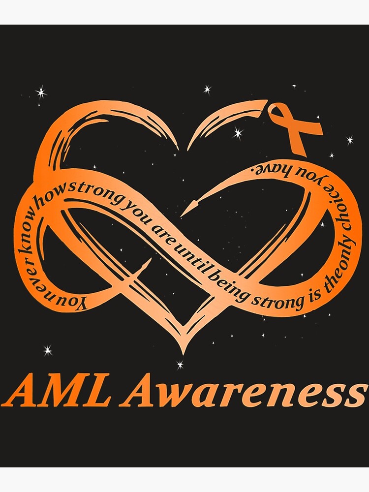 Lámina fotográfica «AML Warrior Estoy bien Conciencia de leucemia ...