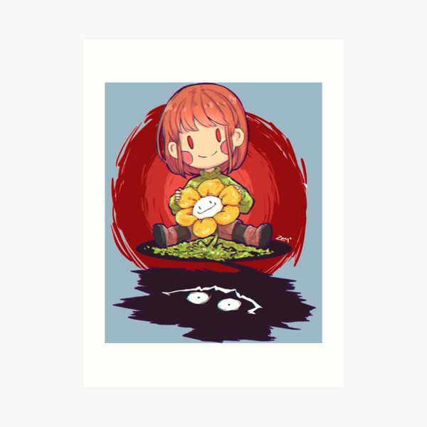 "Pass Through Ground Vast Remote Undertale Chara Flowey Genocide Long ...