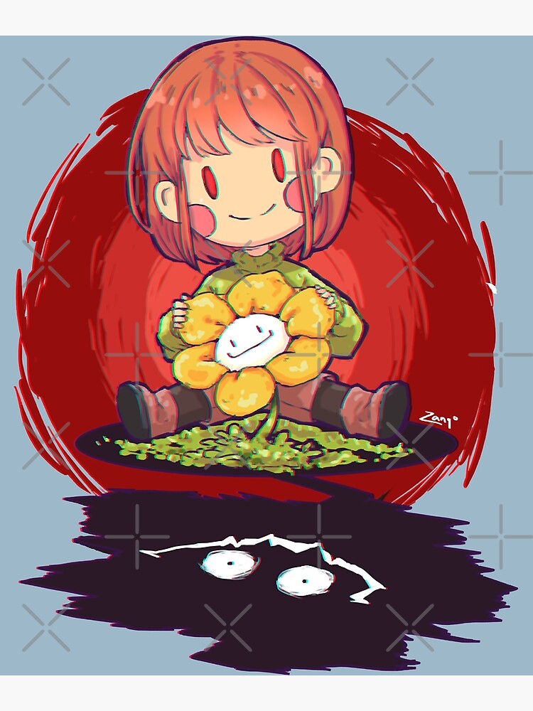 "Pass Through Ground Vast Remote Undertale Chara Flowey Genocide Long ...