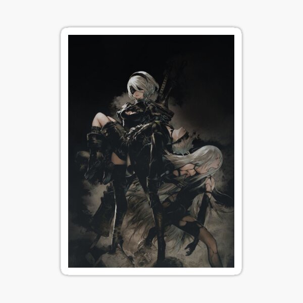 "Nier Automata" Sticker for Sale by Didou1store | Redbubble