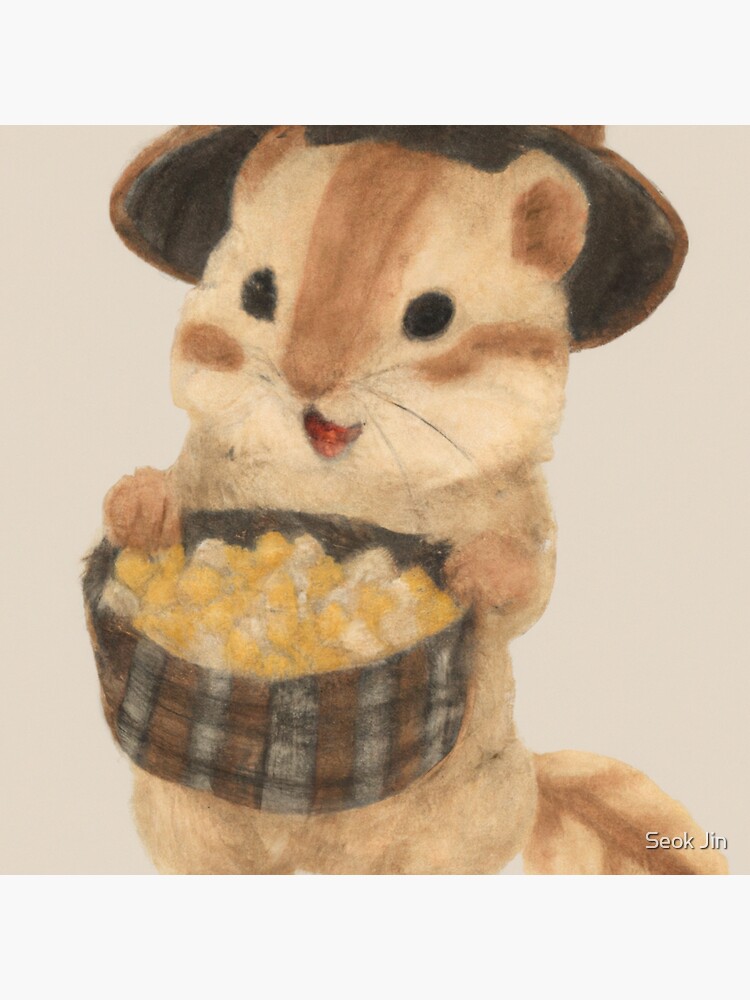 "Cute Baby Munchkin Animal Watercolor Painting" Sticker for Sale by ...