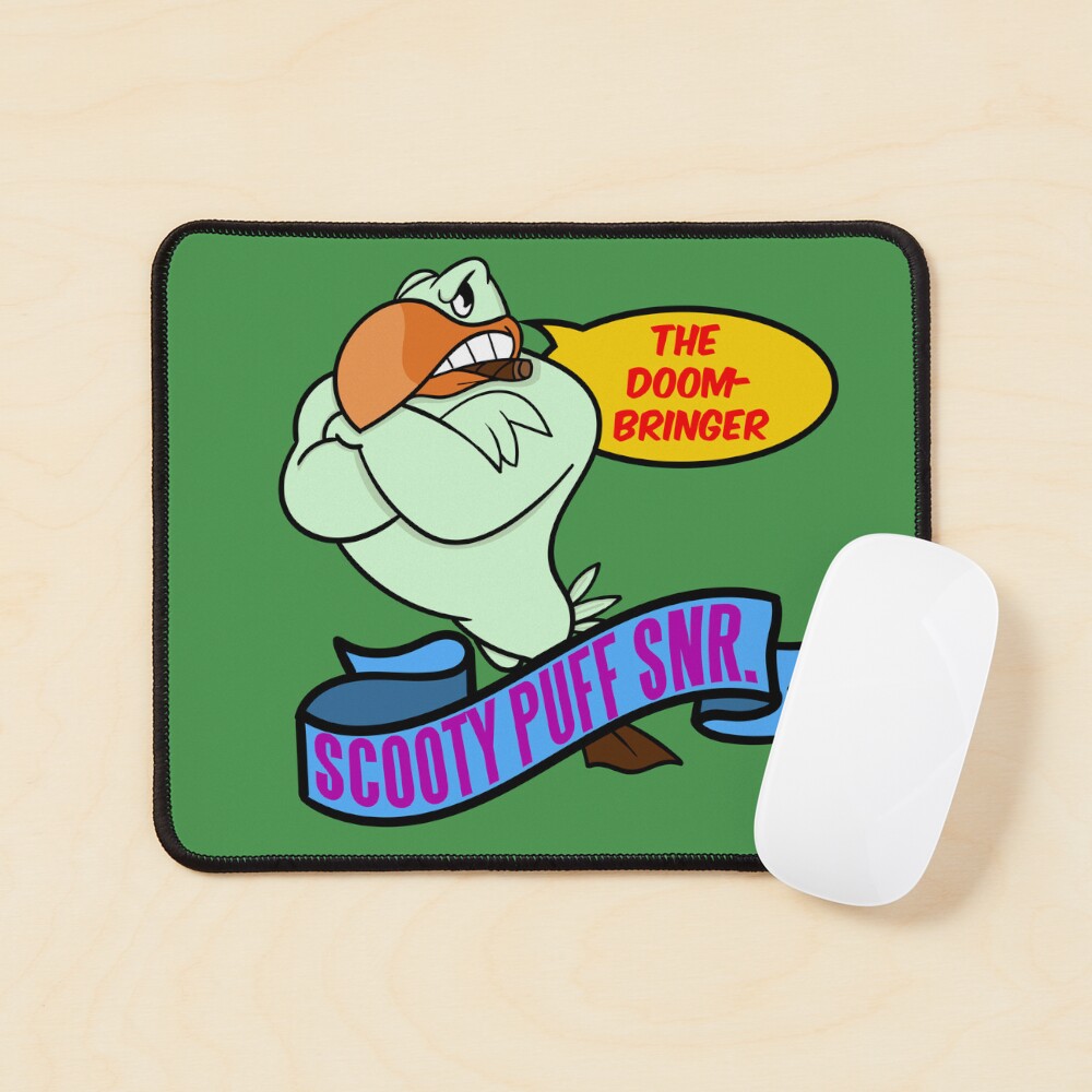 "Scooty Puff Sr - The Doom Bringer" Sticker for Sale by McPod | Redbubble