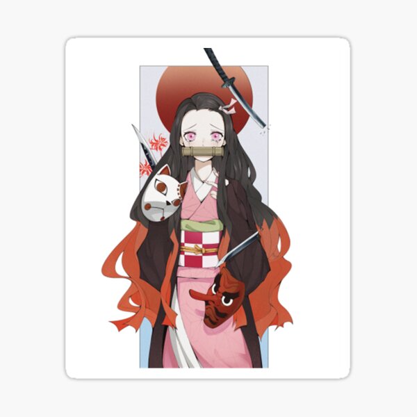 "Kimetsu no Yaiba Nezuko DS Kimetsu No Yaiba" Sticker for Sale by ...