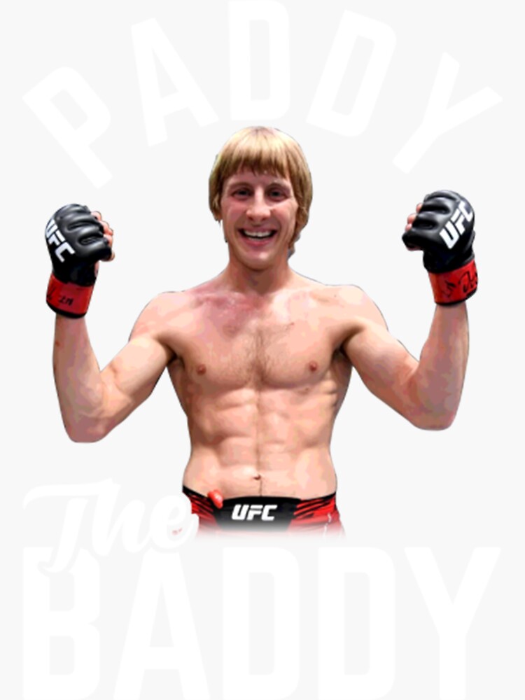 "Funny Paddy The Baddy Pimblett" Sticker for Sale by JamauDS | Redbubble