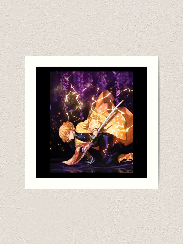 "Kimetsu no Yaiba Zenitsu DS Kimetsu No Yaiba" Art Print for Sale by ...