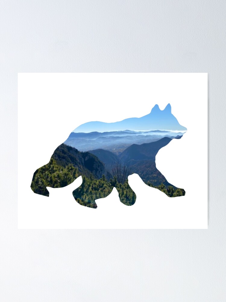 "Bear In Mind" Poster for Sale by DrGin-and-Juice | Redbubble