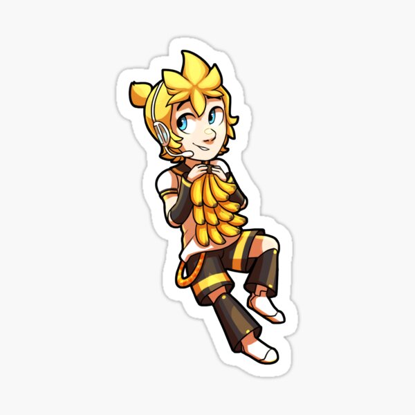"Len Chibi" Sticker for Sale by flyteck | Redbubble