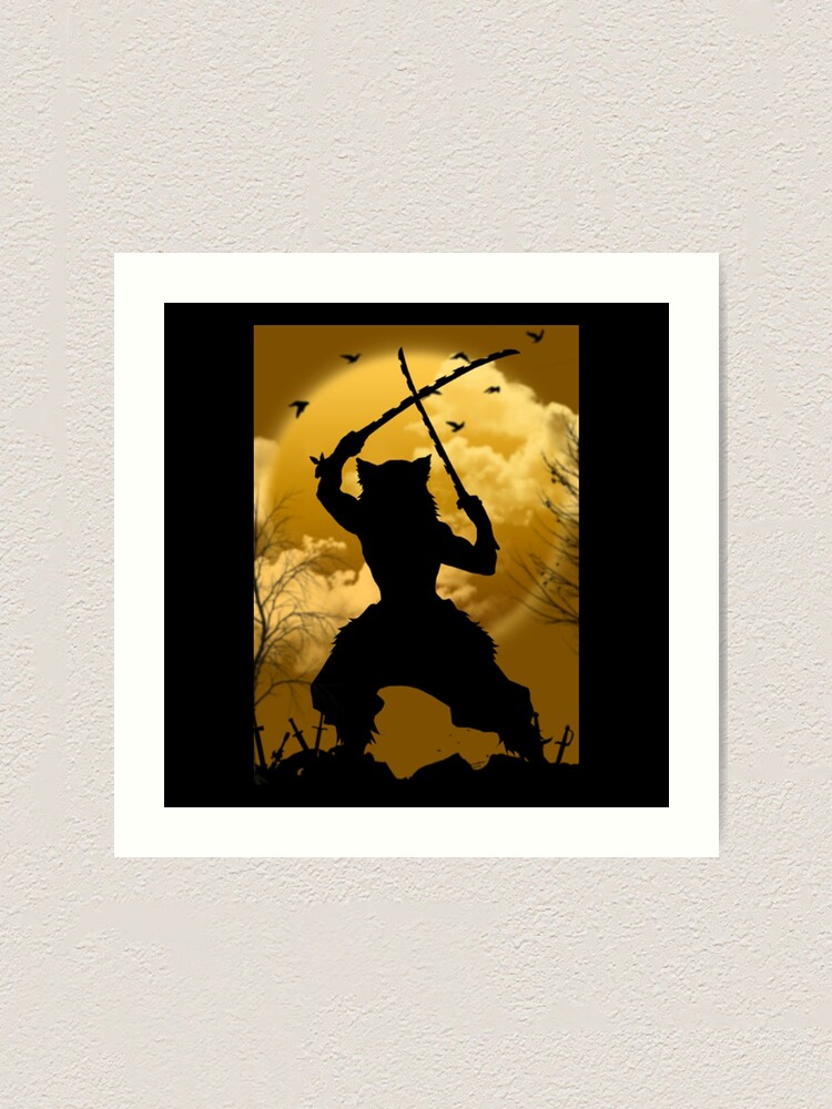 "INOSUKE SHADOW DS Kimetsu No Yaiba" Art Print for Sale by Nilsolander ...