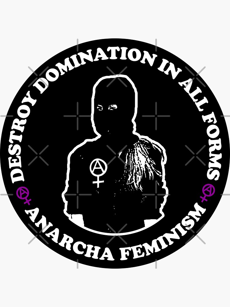 "Anarcha Feminism" Sticker for Sale by LaBearDod | Redbubble