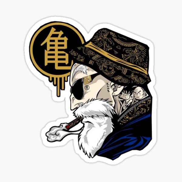 Pegatina «Maestro roshi» de THXINSOMNIA | Redbubble