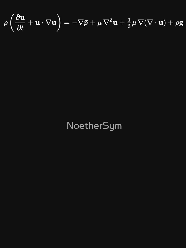 "Navier Stokes equation of fluid dynamics, physics and engineering" T ...