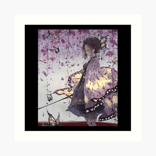 "Kimetsu no Yaiba Cool Shinobu DS Kimetsu No Yaiba" Art Print for Sale ...