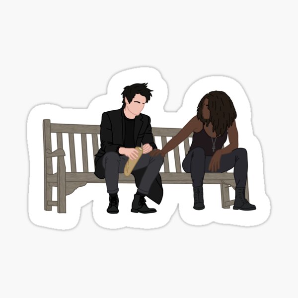 "Dream & Death ~ The Sandman" Sticker for Sale by Ruxandas | Redbubble