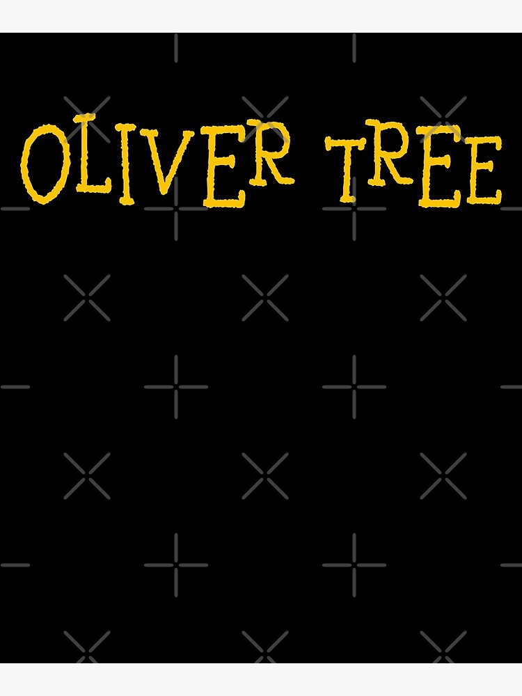 "oliver tree logo" Art Print for Sale by gressalej | Redbubble