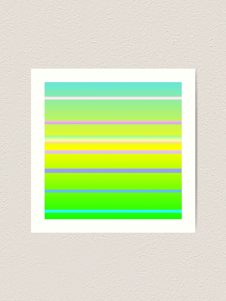 "Lime green color palette | lime green color" Art Print for Sale by ...