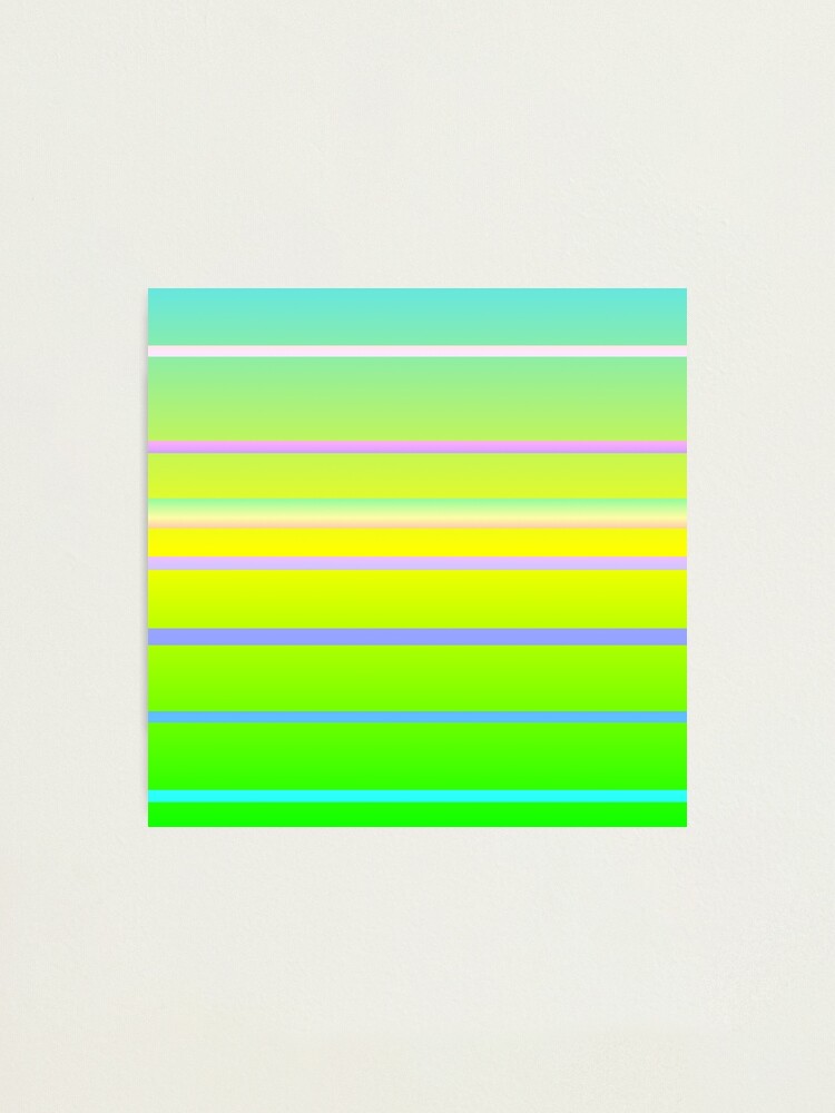 "Lime green color palette | lime green color" Photographic Print for ...