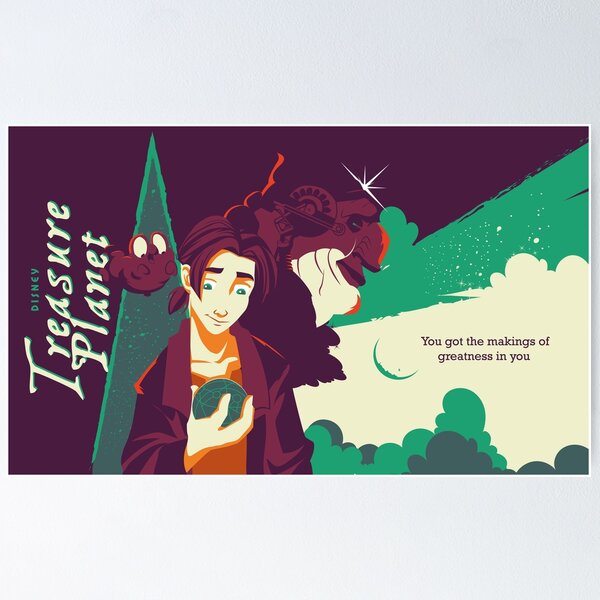 "Treasure Planet Mug" Poster by IgnacioCordoba | Redbubble