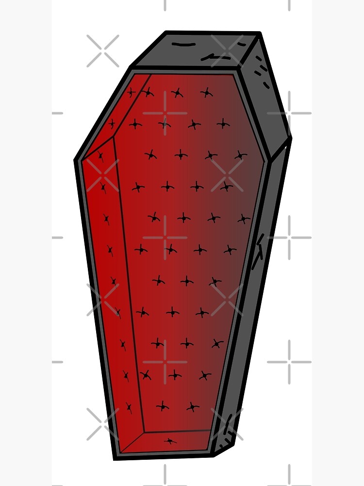 "Coffin " Poster for Sale by corpsedaddy | Redbubble