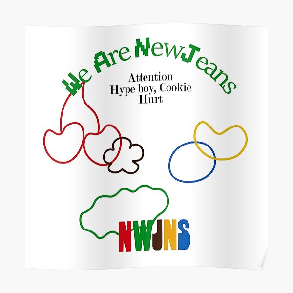 "NewJeans Doodle" Poster for Sale by since-dayone | Redbubble