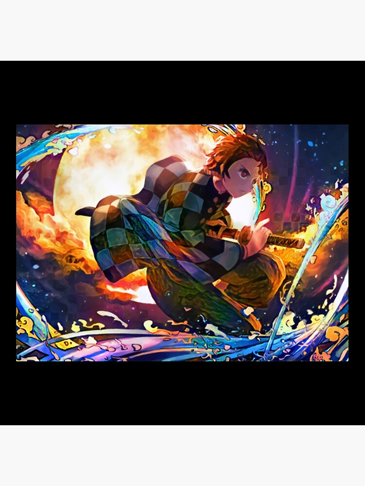 "Kamado Tanjiro First Position DS Kimetsu No Yaiba" Art Print for Sale ...