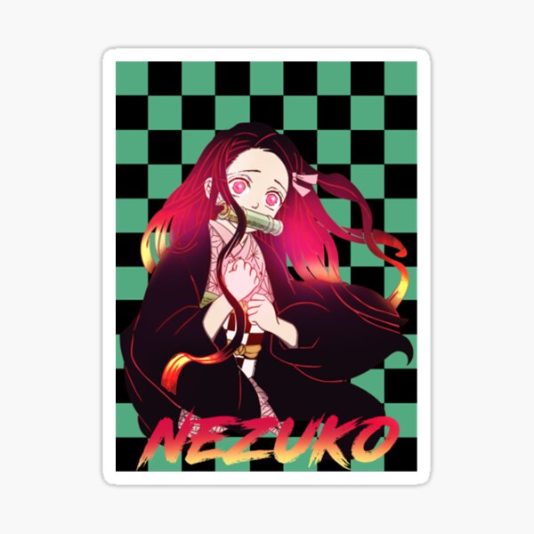 "Nezuko Kamado DS Kimetsu No Yaiba" Sticker for Sale by Lokesandell ...
