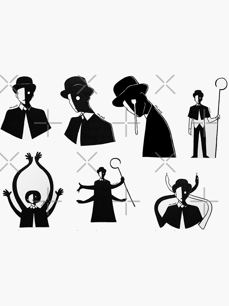 "Shadow Janus (compilation 1) - Sanders Sides" Sticker for Sale by Ros ...