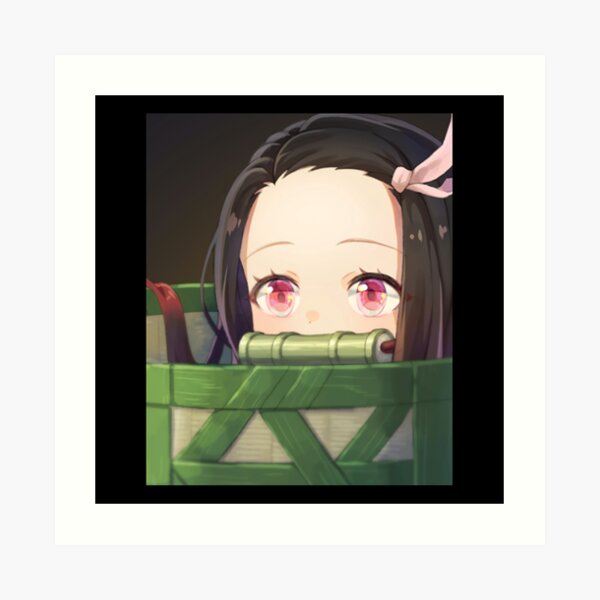 "Kimetsu no Yaiba Cute Nezuko DS Kimetsu No Yaiba" Art Print for Sale ...
