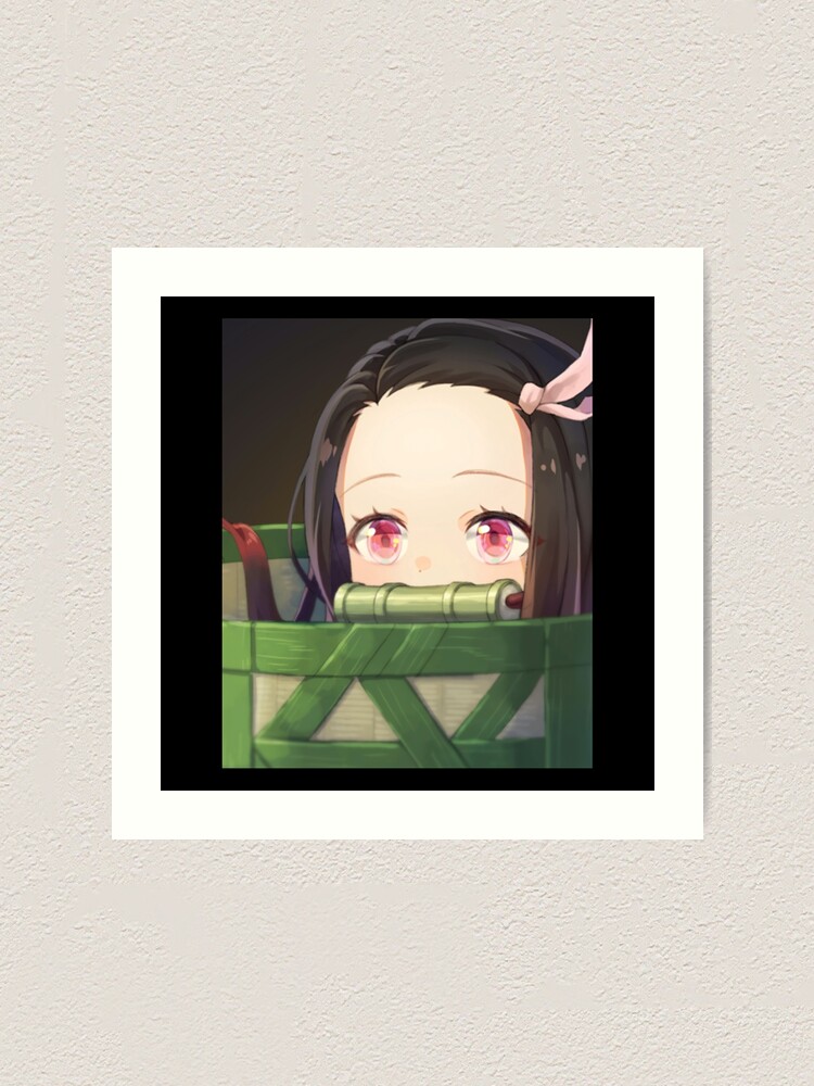 "Kimetsu no Yaiba Cute Nezuko DS Kimetsu No Yaiba" Art Print for Sale ...