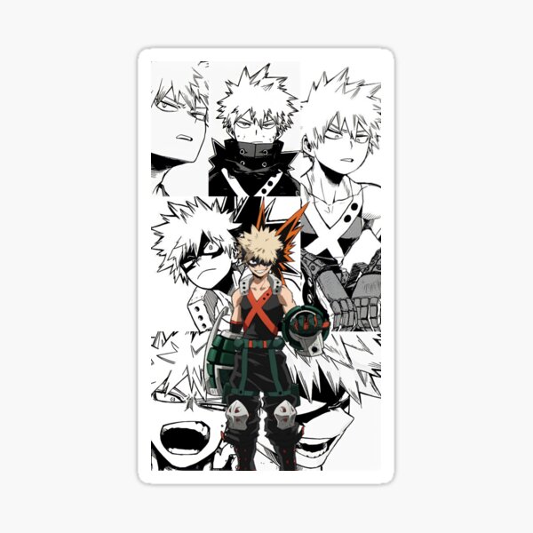 "Katsugi Bakugo" Sticker for Sale by risumei | Redbubble