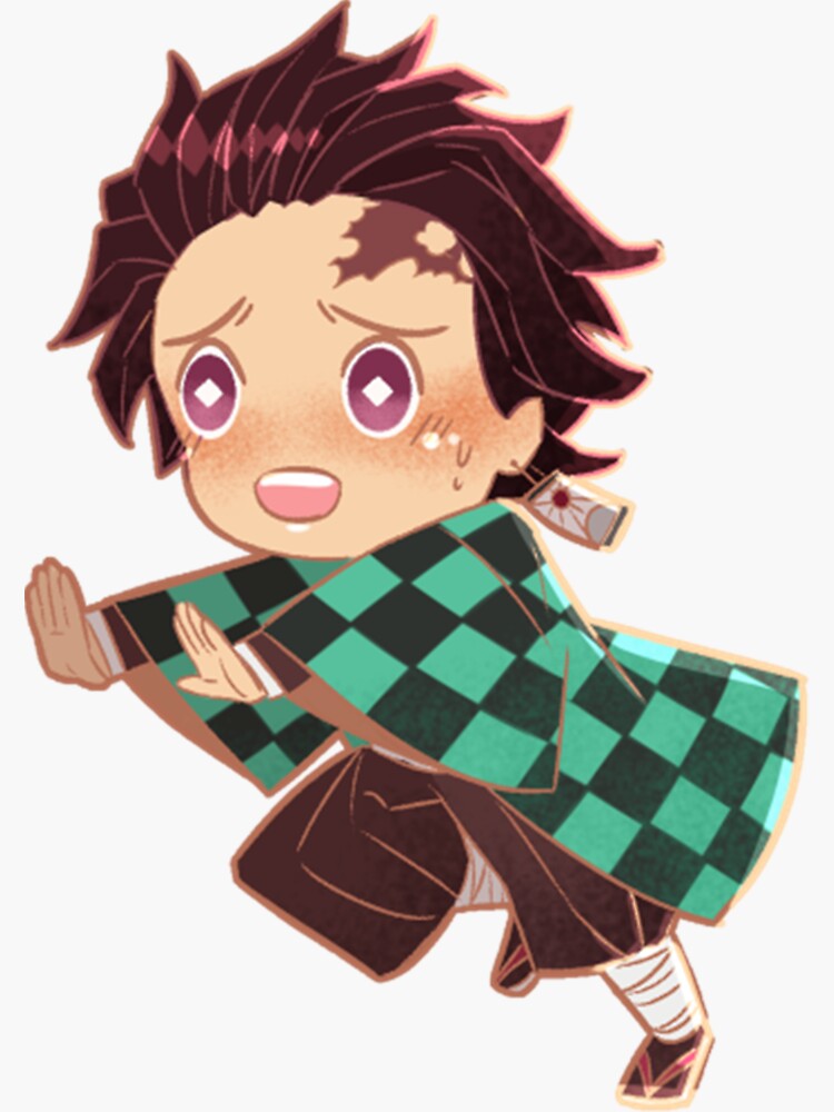 "Tanjiro Chibi DS Kimetsu No Yaiba" Sticker for Sale by Lokesandell ...
