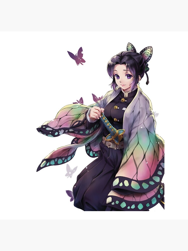 "Kimetsu no Yaiba Nezuko Shinobu DS Kimetsu No Yaiba" Art Print for ...