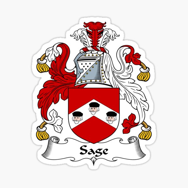 "Sage" Sticker by HaroldHeraldry | Redbubble