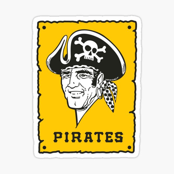 "classic pirates" Sticker for Sale by aloysiusduff45 | Redbubble