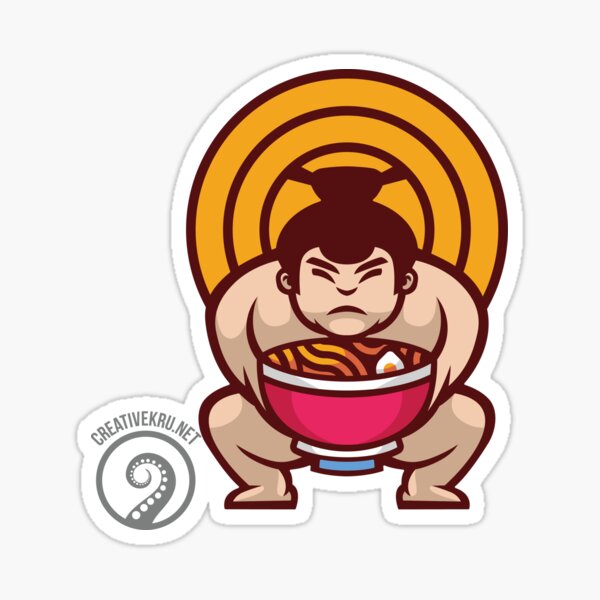 "Somo" Sticker for Sale by Creativekru | Redbubble