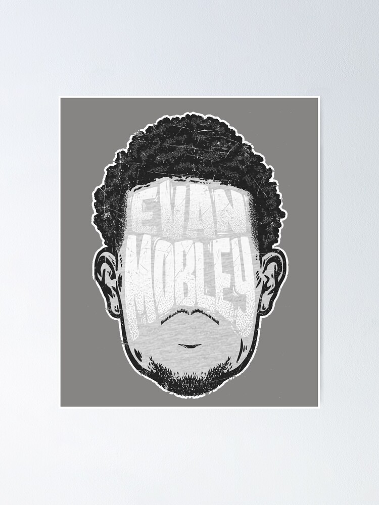 "Evan Mobley Player Silhouette" Poster for Sale by richardreesep ...