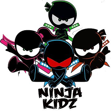"Ninja Kidz TV T-Shirt" Sticker for Sale by AFProjection | Redbubble