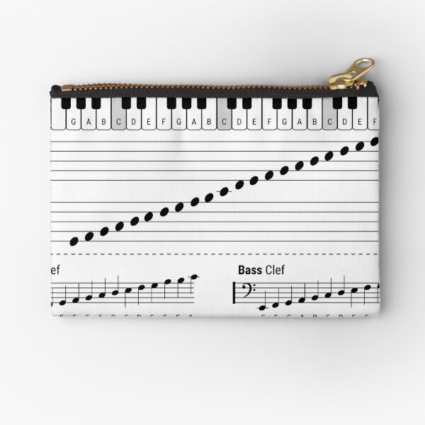 "Piano Notes, Piano Cheat Sheet, Piano Grand Staff, Treble Clef and ...