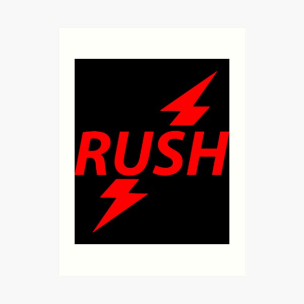 "Rush Original logo" Art Print for Sale by KalserRobert | Redbubble