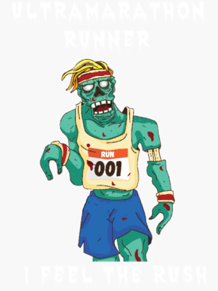 "Ultramarathon Runner" Sticker for Sale by KalserRobert | Redbubble