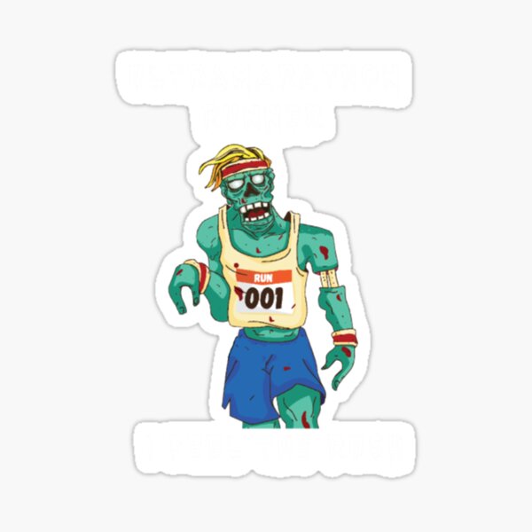 "Ultramarathon Runner" Sticker for Sale by KalserRobert | Redbubble