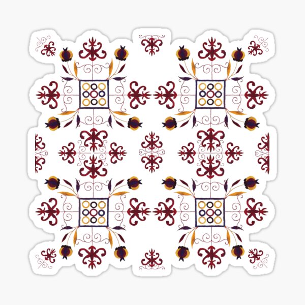 "Eastern Europe Pattern, Traditional Folk, Folklor" Sticker for Sale by ...