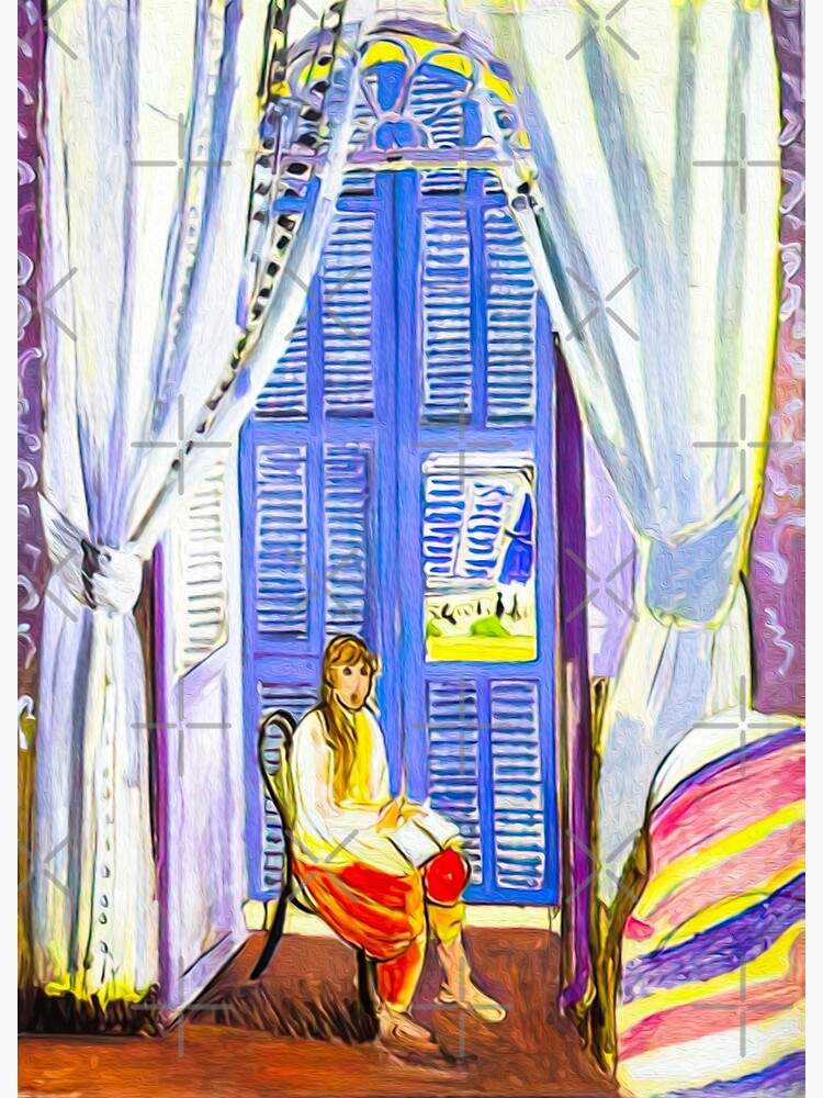 "Henri Matisse, the french window at nice, 1919" Poster for Sale by ...