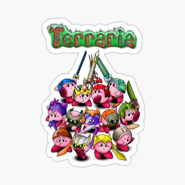 "Terraria Game Character Cosplay Cute Design " Sticker for Sale by ...