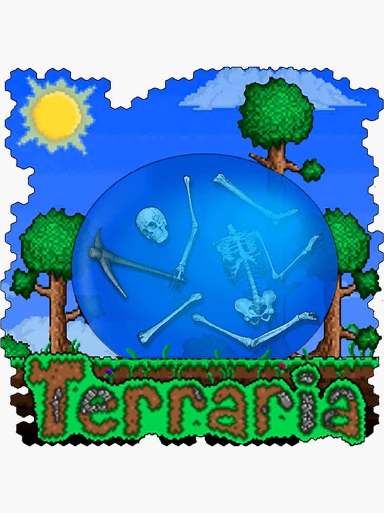 "Terraria World " Sticker for Sale by KOAandKINDs | Redbubble