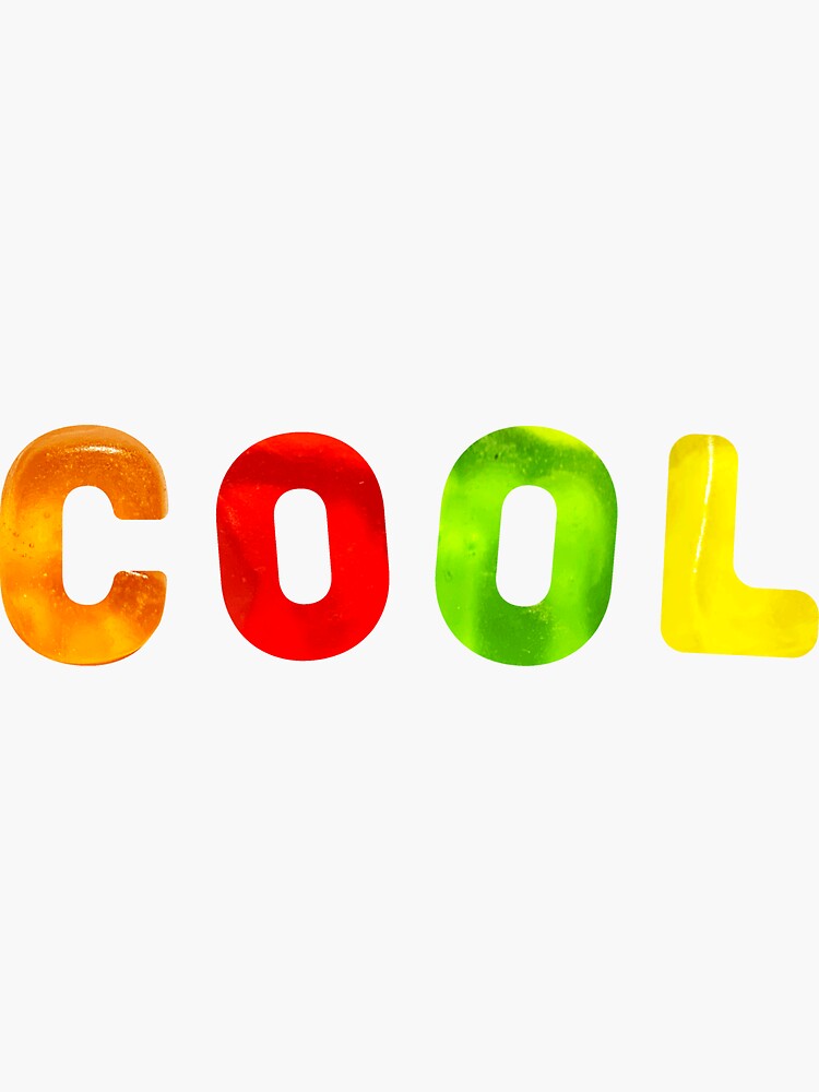 "Cool Sticker" Sticker for Sale by Domsys | Redbubble