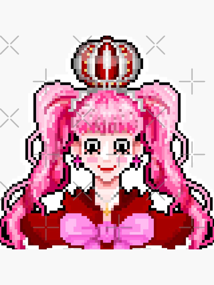 "Perona Pixel Art" Sticker for Sale by LaelsCoffee457 | Redbubble