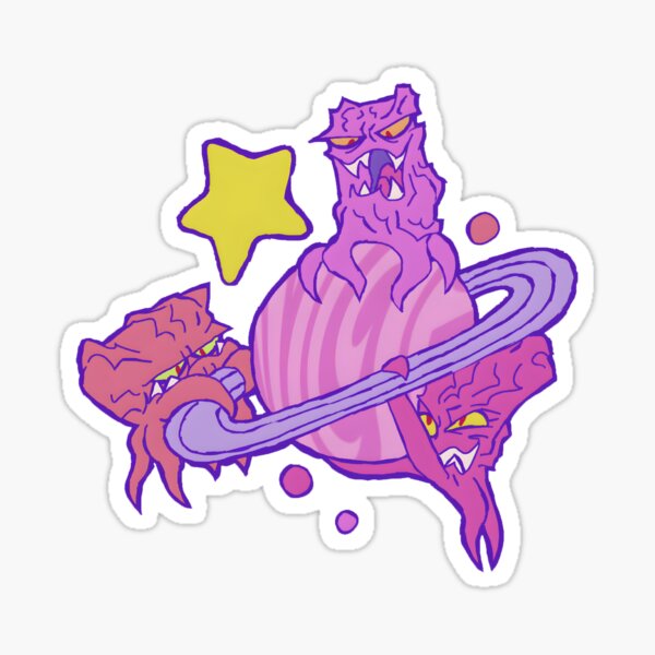 "Chibi Krang " Sticker for Sale by Mewnikitty | Redbubble